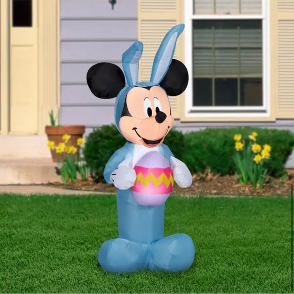 Disney | Holiday | New In Box 4 Inflatable Airblown Disney Mickey Mouse ...